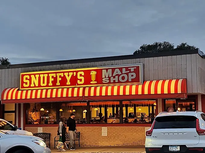 Nostalgia served with a side of fries! This retro wonderland is where diet plans come to retire and taste buds go to party.