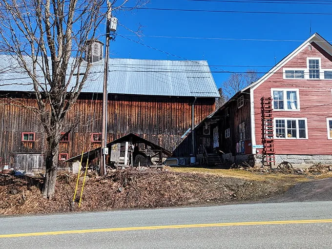 Barn sweet barn! This unassuming structure houses more whimsy per square foot than a unicorn's birthday party. Who knew Vermont had its own Hogwarts for puppets?