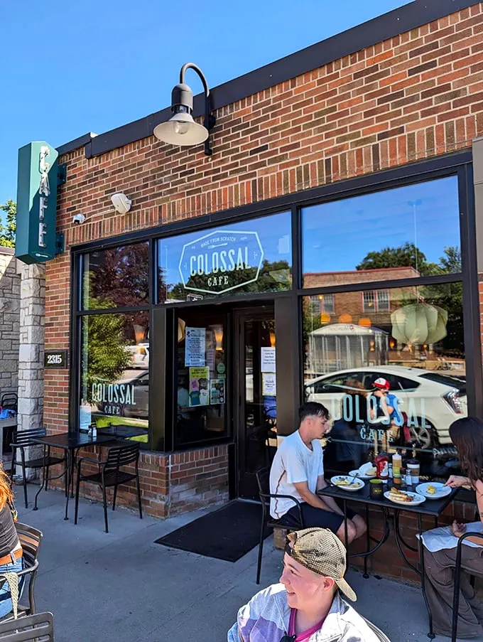 Don't let the size fool you - this tiny cafe packs a flavor punch! Fluffy pancakes that defy gravity and logic.