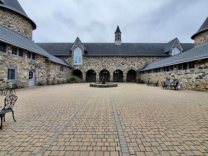 Arches, towers, and courtyard views – Castle Farms is where fairy tales and Michigan brew a magical fusion. 
