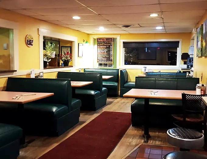 Slide into these booths and you might just solve the world's problems – or at least decide what to order for dessert.
