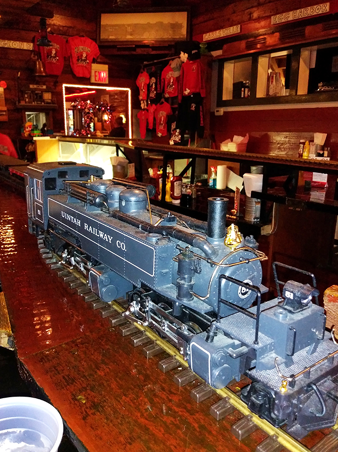 The little engine that could… deliver your dinner! This adorable miniature train is the heart and soul of PC Junction's unique dining experience.