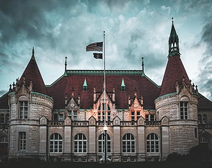 Saginaw's Castle Museum: Where snail mail meets fairy tales. This former post office delivers a first-class ticket to architectural wonderland. Photo credit: cornfed85
