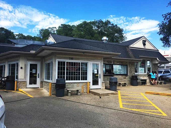LeDuc's: The unassuming custard genius. Don't let the modest exterior fool you; inside lies a world of creamy wonders.