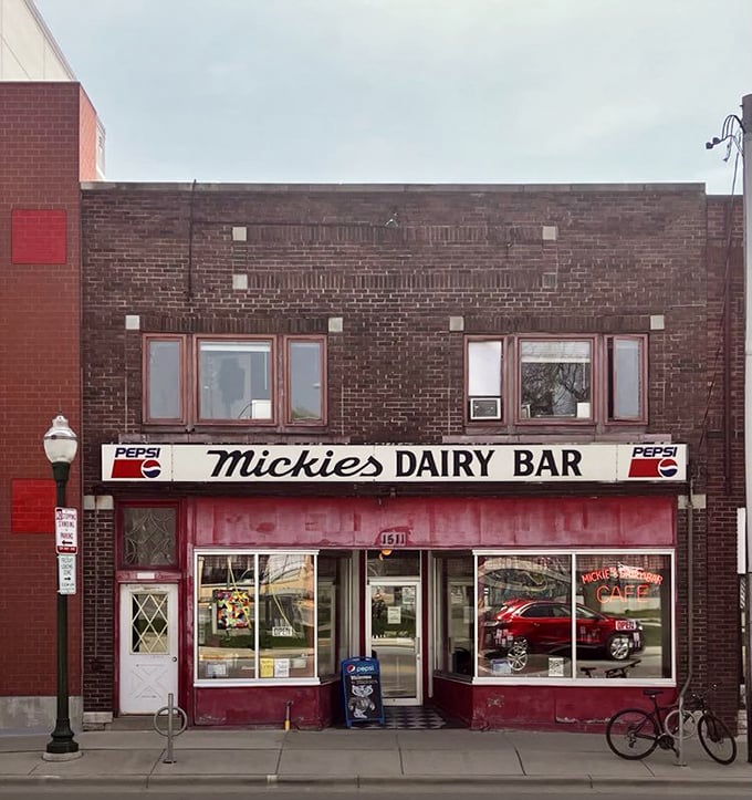 Mickie's Dairy Bar: Where calories don't count and nostalgia flows freely! This Madison institution serves up slices of Americana with a side of sass. 