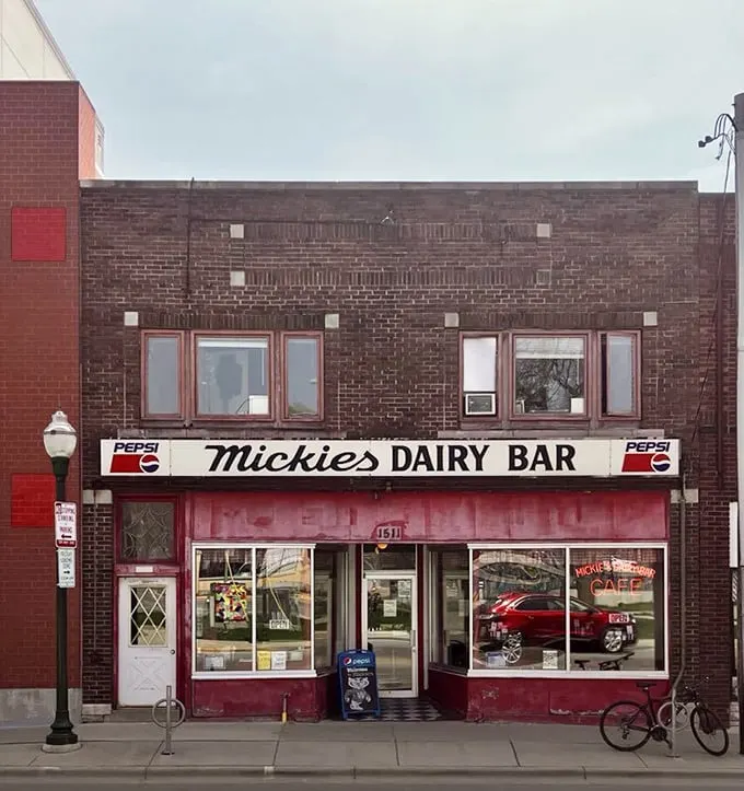 Mickie's Dairy Bar: Where calories don't count and nostalgia flows freely! This Madison institution serves up slices of Americana with a side of sass. 