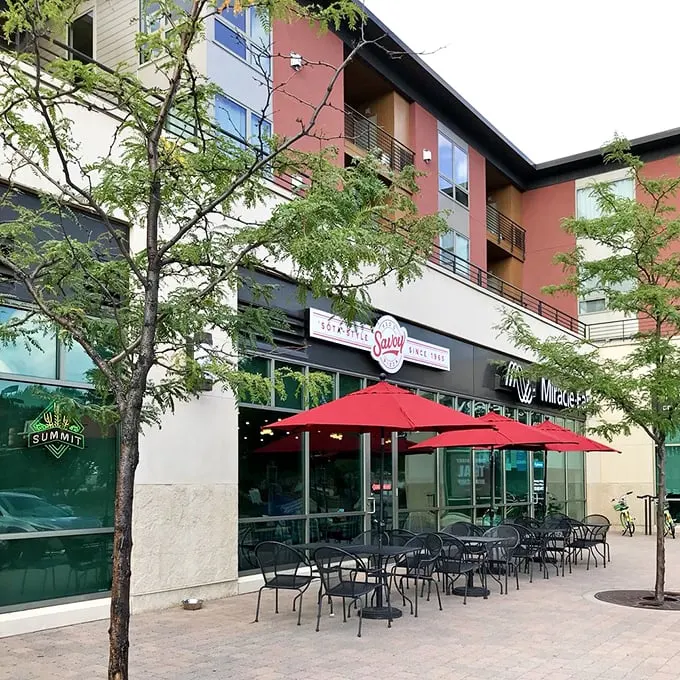 Red's Savoy Pizza: Bringing a pop of color to Edina's pizza scene. This local favorite proves good things come in red packages.