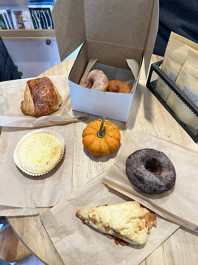 A feast for the eyes and stomach! This spread is like a greatest hits album of baked goods – each one a chart-topper.