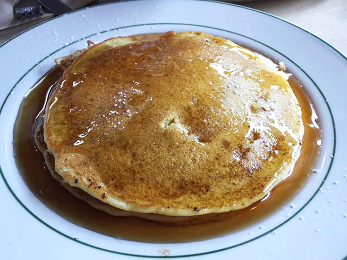 Golden, fluffy, and ready for their close-up. These pancakes are the Marilyn Monroe of breakfast – irresistible, iconic, and always ready to steal the show.