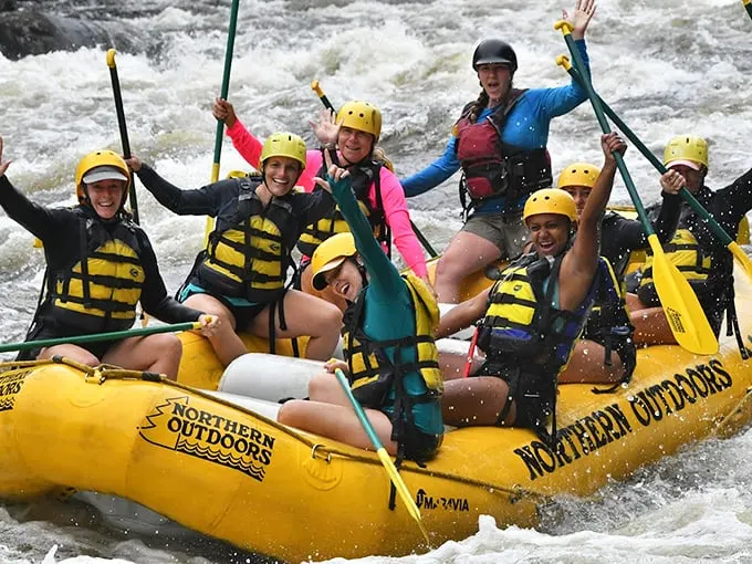 White water warriors unite! These rapids are nature's rollercoaster – no line, no height requirement, just pure aquatic adrenaline.