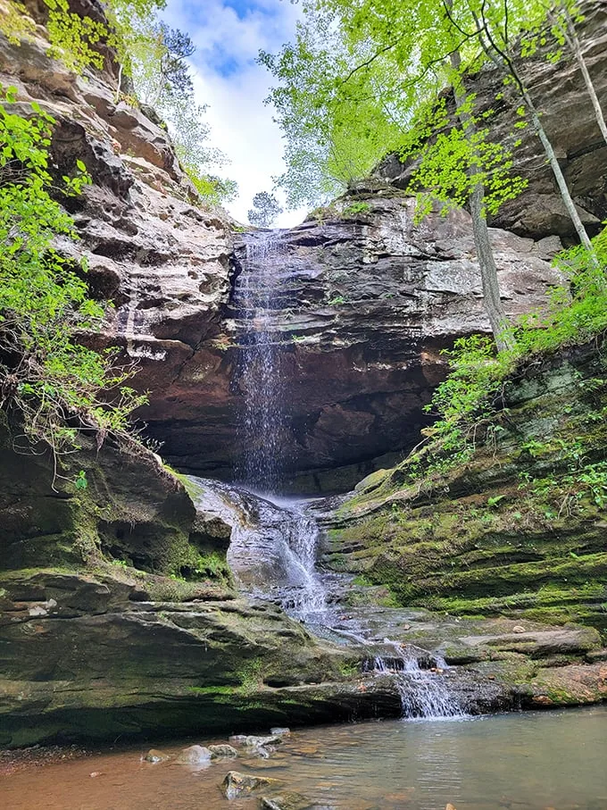 Hidden waterfalls that seem to appear out of nowhere. It's like nature's own magic show, minus the top hat and rabbit.