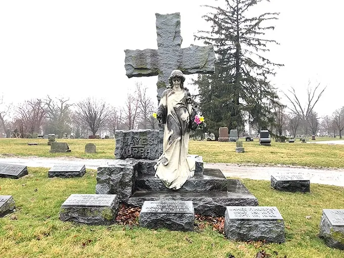 Victorian-era monuments so fancy they make modern McMansions look like garden sheds. Eternity never looked so stylish! Photo credit: Aaron Filgo