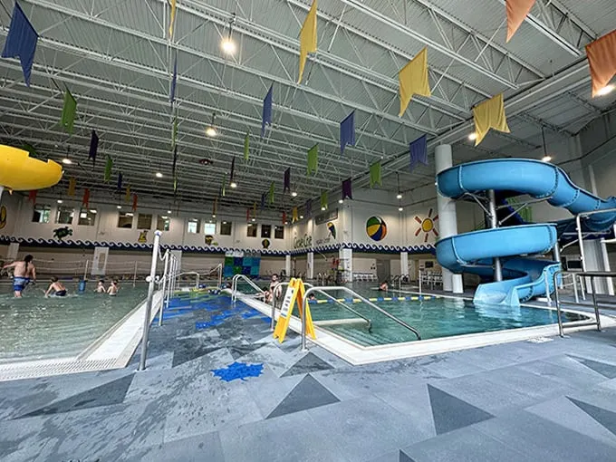 Splash, play, and stay all day at Maple Grove Community Center. It's like a cruise ship, minus the seasickness and overpriced drinks.