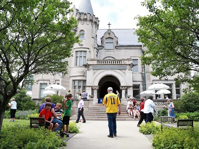Välkommen to Sweden, Minnesota style! This castle-like mansion is more Swedish than assembling IKEA furniture while eating meatballs. Photo credit: American Swedish Institute