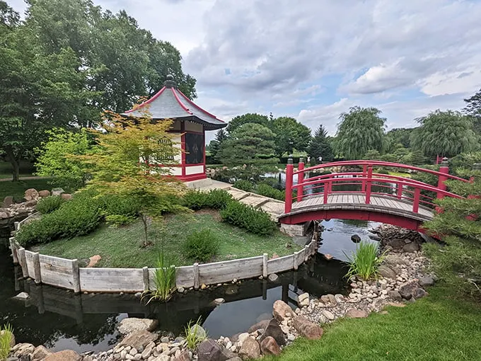 Step into a slice of Kyoto! This enchanting entrance beckons you to leave your worries (and maybe your shoes) at the gate.