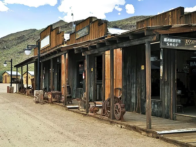 Step into a time warp! This wooden wonderland isn't a Hollywood set—it's Robson's Mining World, where the Wild West meets rusty relics.