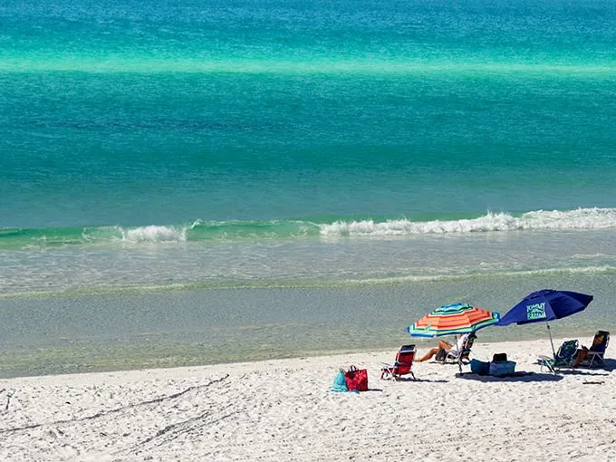 Sunset serenity: Where the sky paints a masterpiece and the boardwalk leads to paradise. Grayton Beach's golden hour is Mother Nature's own light show.