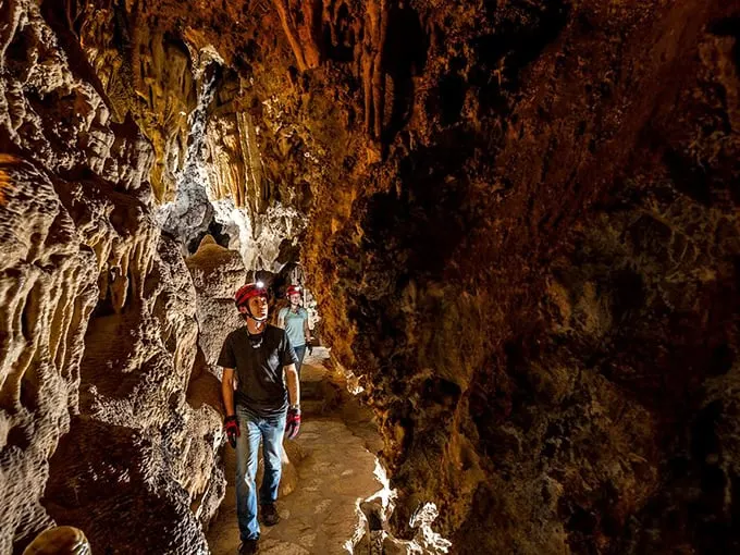 Nature's own art gallery! The Colossal Cave's intricate formations look like they were sculpted by a team of underground Michelangelos.