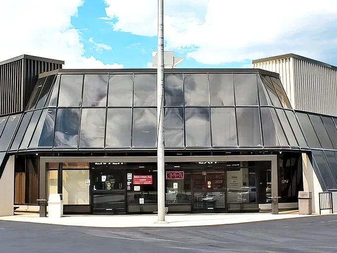 Welcome to the time machine! This unassuming exterior houses a wonderland of nostalgia that'll make you feel like Marty McFly on a shopping spree.