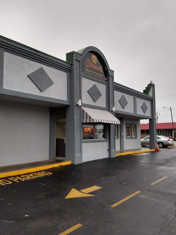 Welcome to Diamonds Family Restaurant, where the exterior might be unassuming, but inside lies a treasure trove of comfort food that'll make your taste buds dance!