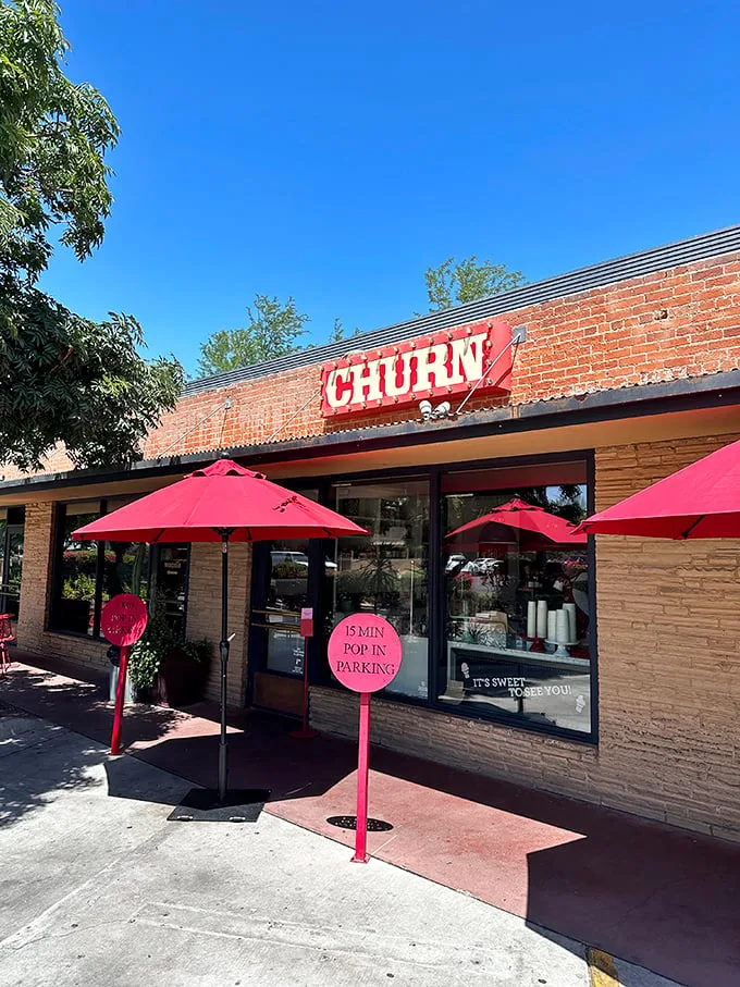Welcome to Churn, where the only thing hotter than Phoenix's sidewalks is the competition for the last scoop of Rocky Road!