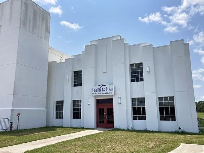 Welcome to Fantasy of Flight, where the building itself is an Art Deco masterpiece that could make even the Chrysler Building jealous!