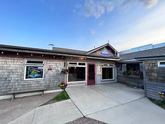 Welcome to the Angry Trout Cafe, where the fish are fresh and the trout… well, they're not really angry. Just deliciously prepared!