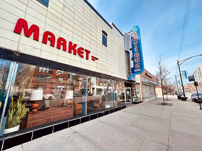 Welcome to the Broadway Antique Market, where the past meets present in a dazzling display of vintage charm. It's like stepping into a time machine, but with better air conditioning!