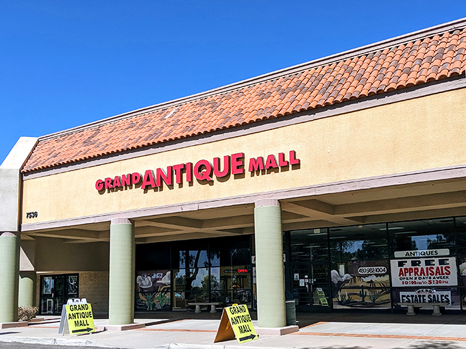 Welcome to the time machine! This unassuming exterior hides a treasure trove of memories waiting to be rediscovered.
