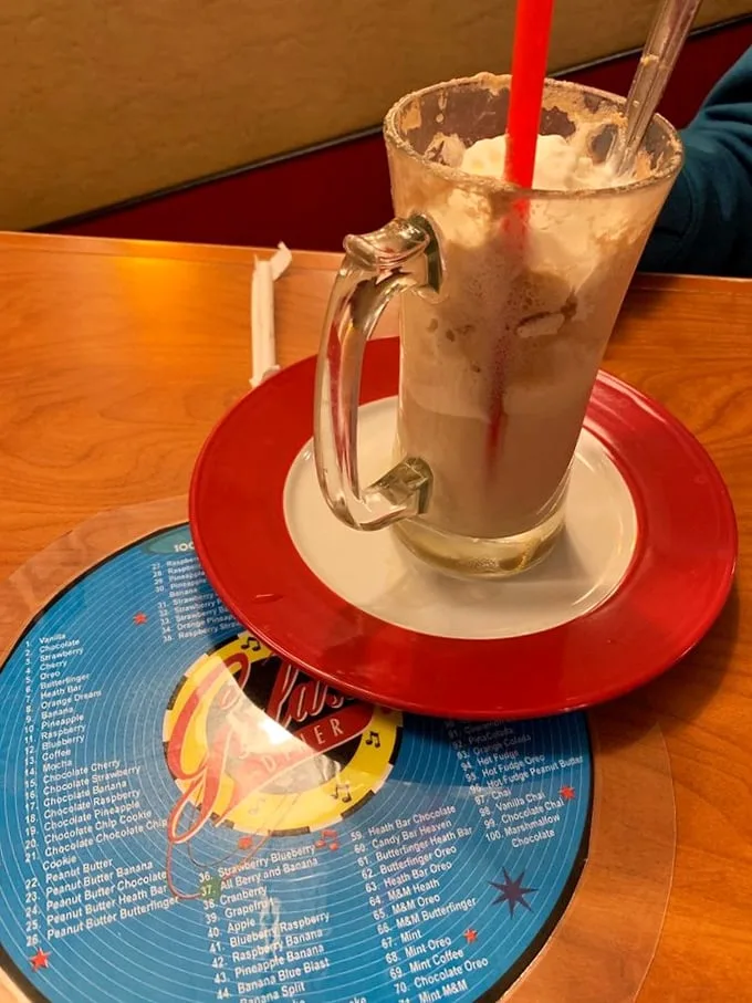 Red cow milkshake? More like red-carpet milkshake! This creamy concoction is ready for its close-up, Mr. DeMille. It's the Marilyn Monroe of dairy desserts – irresistible and unforgettable.
