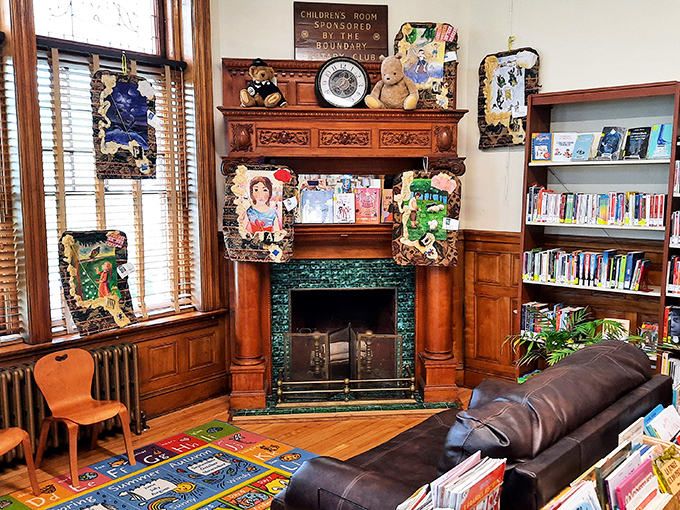 Story time just got an international upgrade. In this room, even the teddy bears need passports!