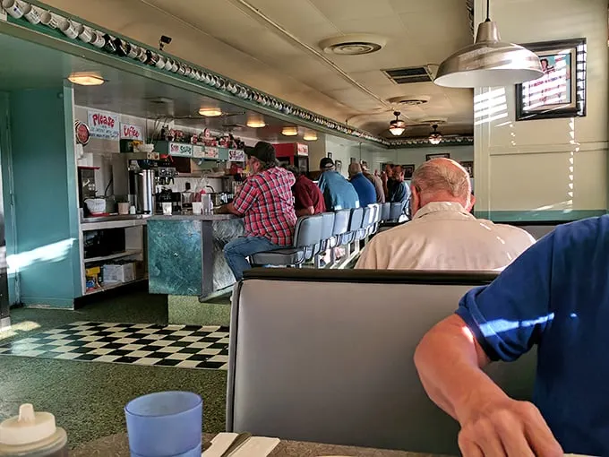 At the counter, life's great debates unfold: Crispy or soggy bacon? Over-easy or scrambled? The waitstaff have heard it all.