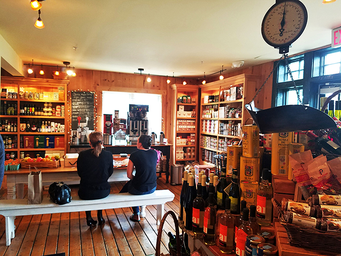 Taking a breather between bites of bliss. These lucky diners are living the cheese dream!