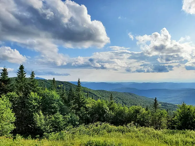 Bolton Valley: Off the beaten path, but on top of the world. This view is worth more than its weight in maple syrup.