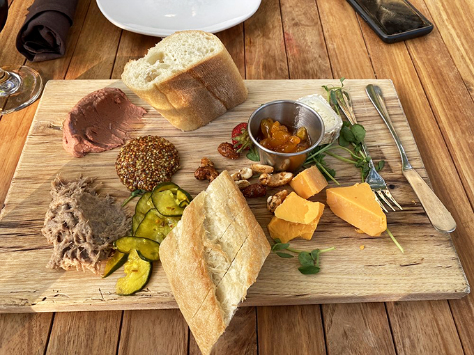 A charcuterie board that's a work of art. It's like Where's Waldo for foodies – can you spot your favorite cheese?