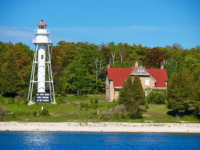 Old meets new in this lighthouse duo - one modern and sleek, the other charmingly traditional.