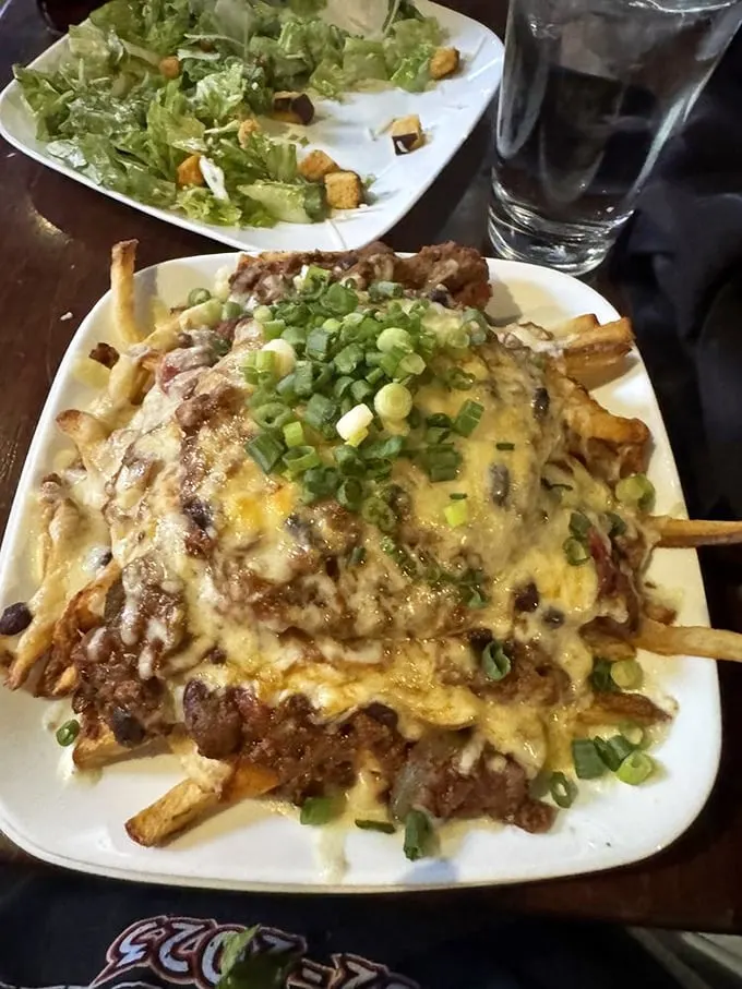 The Slayer: A burger so epic, it should come with its own guitar solo. Topped with chili, this bad boy is not for the faint of heart.