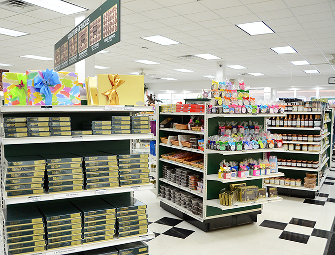 A library of sweetness! These shelves are stocked with more chocolate varieties than there are fish in the sea. It's a biblio-choco-phile's dream come true!