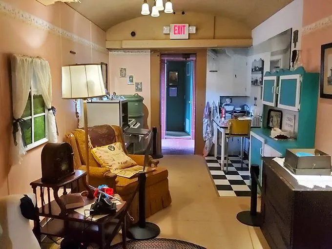 Step into a time capsule of Americana. It's like your grandma's attic, but with better lighting and fewer cobwebs.