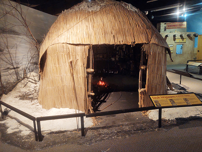 Home sweet prehistoric home! Step into this ancient abode and channel your inner caveman – just don't expect Wi-Fi.