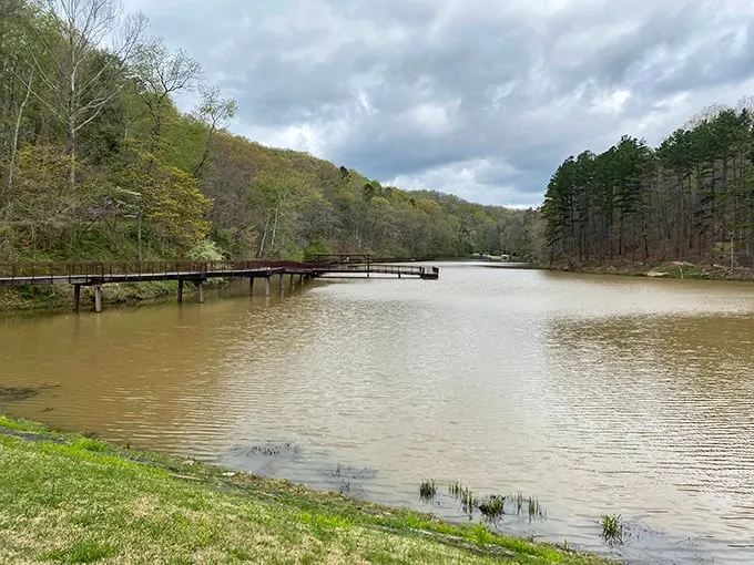 Roadside eruption of beauty: Lake Vesuvius is a geological journey without leaving Ohio.