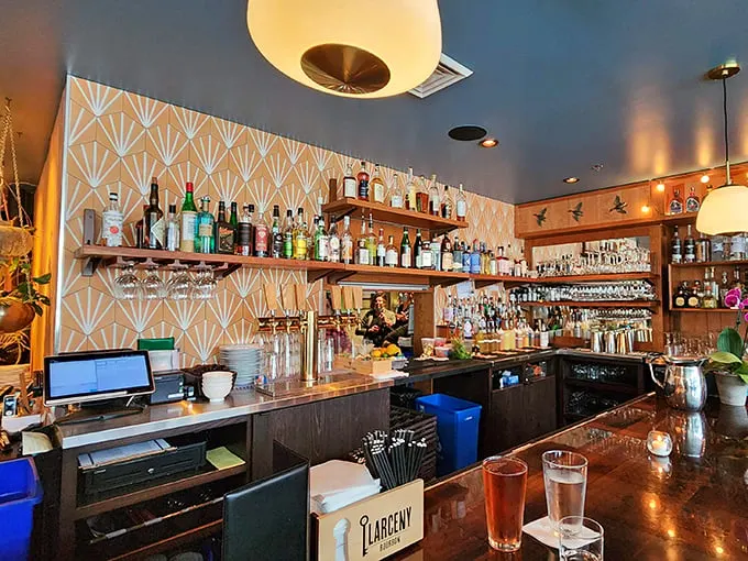 A bar that's stocked like a liquid library. From craft cocktails to local brews, there's a story in every sip.