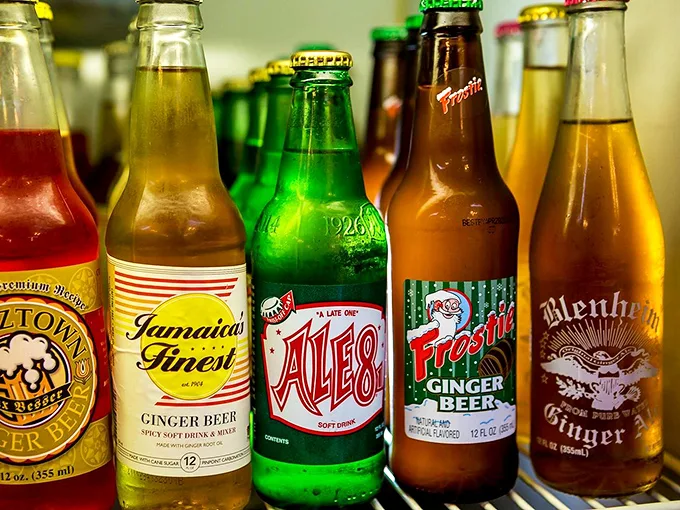 Soda pop time machine! These vintage drinks are like liquid nostalgia, each sip a journey back to the good old days of fizzy fun.