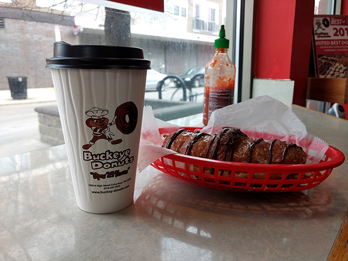 Coffee and donuts: a match made in heaven. This duo is the breakfast equivalent of Fred Astaire and Ginger Rogers.