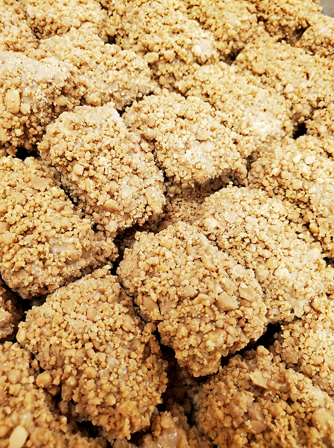 Peanut meltaways: The treat that lives up to its name. These little nuggets of joy melt in your mouth faster than a snowman in July.
