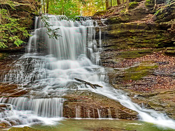 Honey Run Falls: sweeter than your grandma's apple pie and twice as photogenic.
