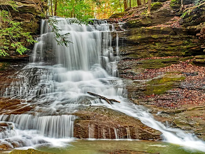 Honey Run Falls: sweeter than your grandma's apple pie and twice as photogenic.