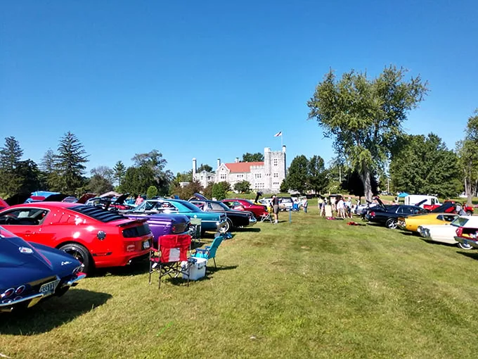 "Classic cars and castles – it's like 'Downton Abbey' meets 'American Graffiti' in the best way possible!"