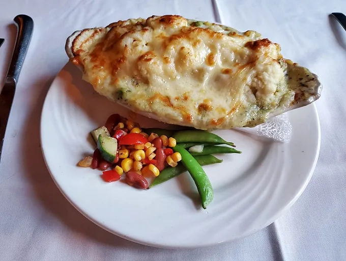 Chicken pot pie that puts TV dinners to shame. It's like comfort food got a fancy makeover—and we're here for it.