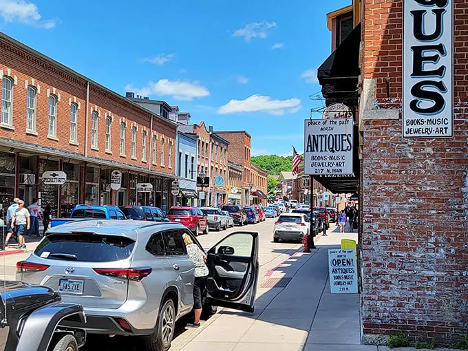 Main Street, USA – where every storefront tells a story and every window holds a world of wonder.